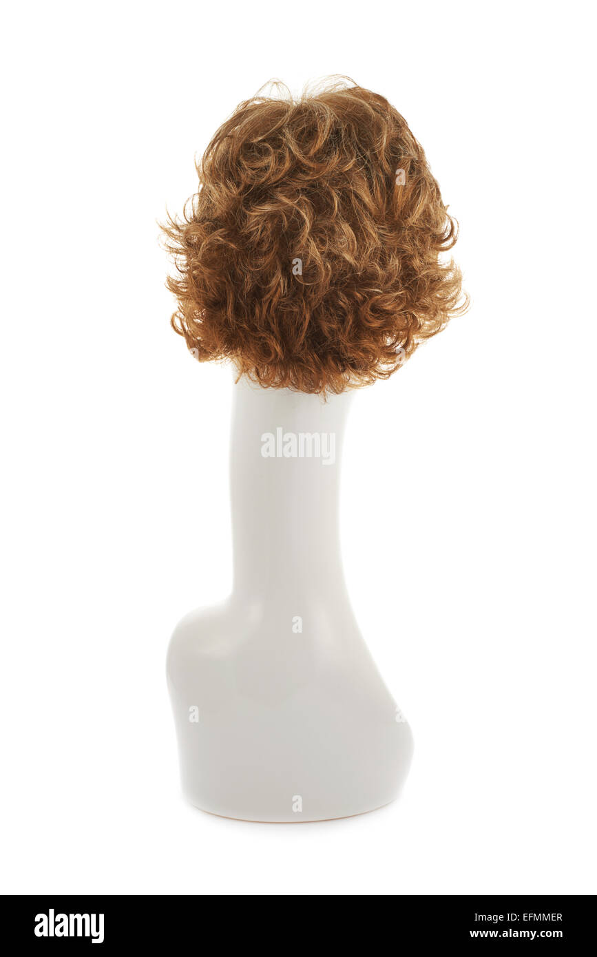 Hair wig over the mannequin head Stock Photo - Alamy