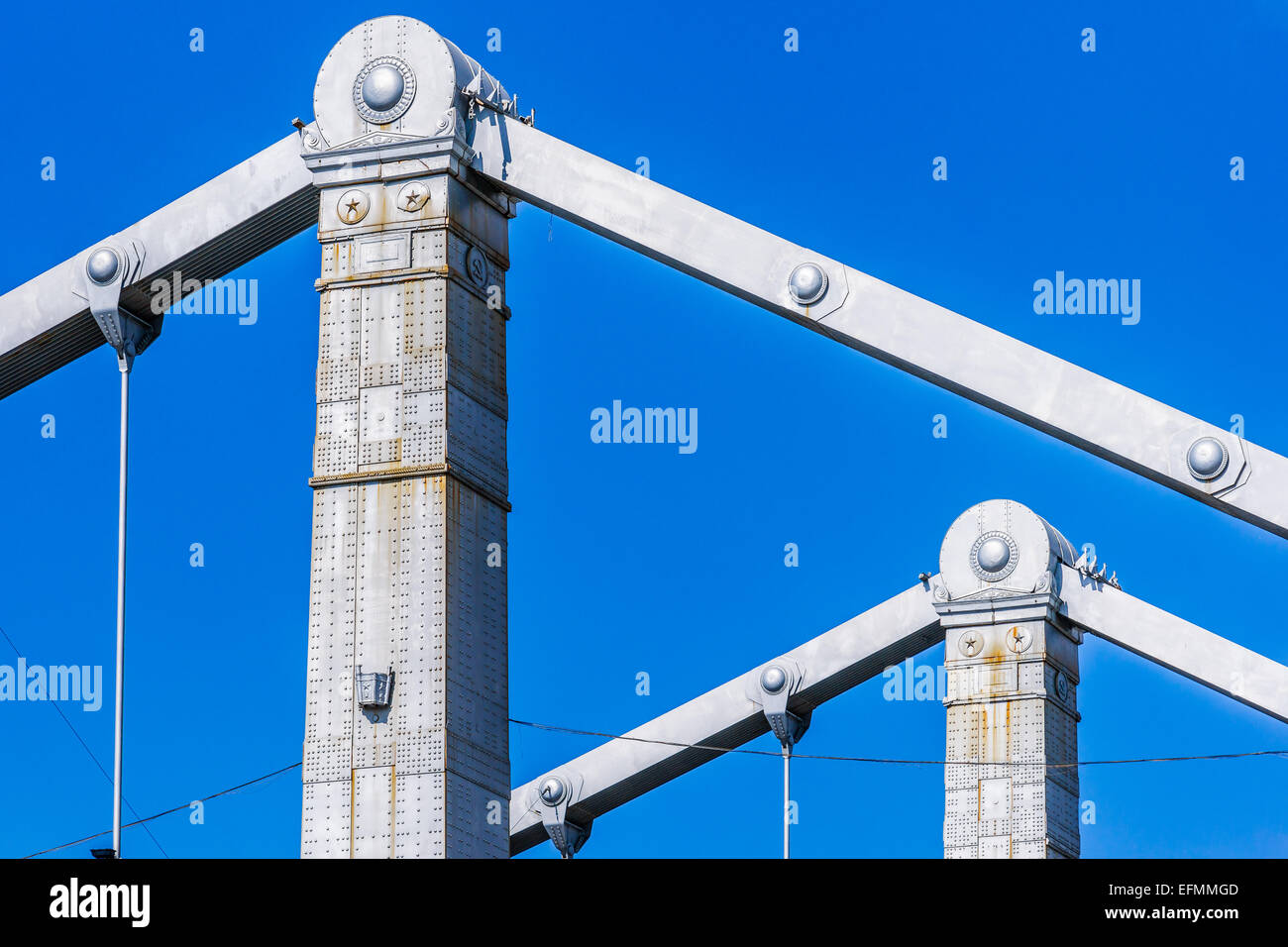 Metal columns hi-res stock photography and images - Alamy