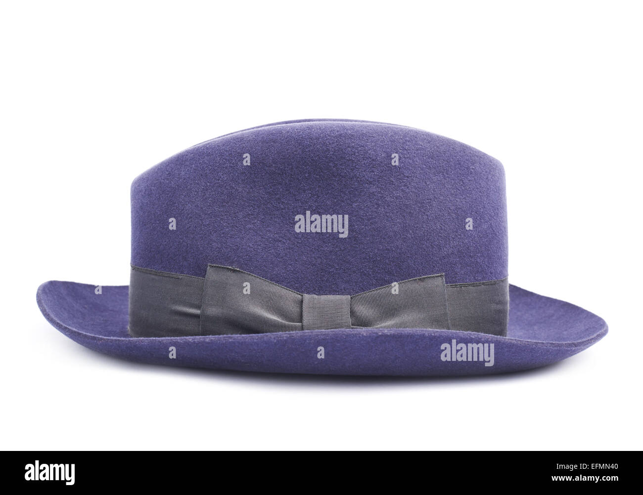 Dark blue hat isolated Stock Photo - Alamy