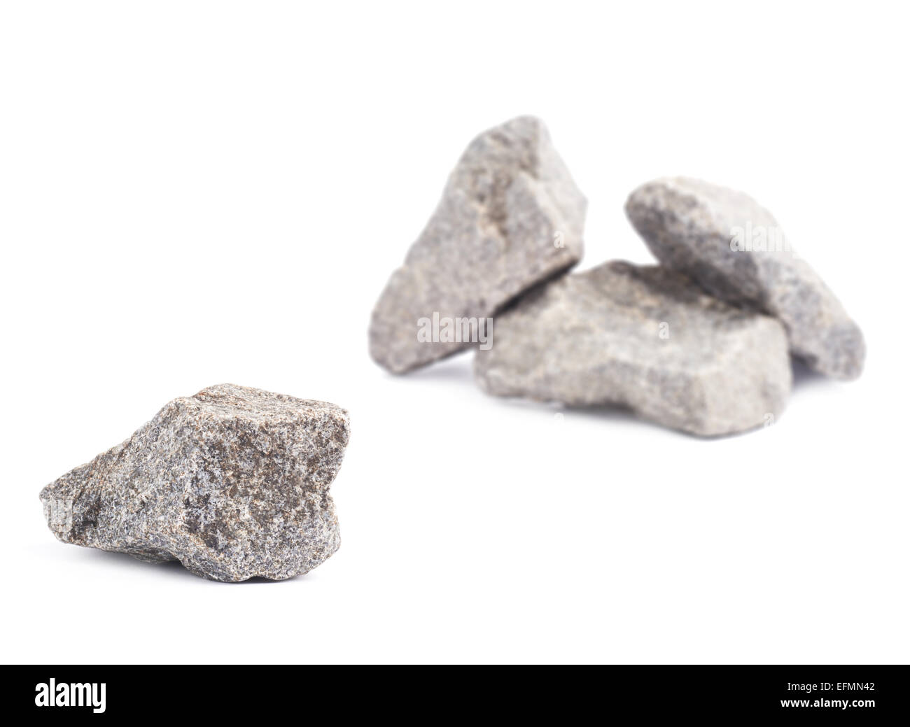 Pile of crushed stones isolated hi-res stock photography and images - Alamy