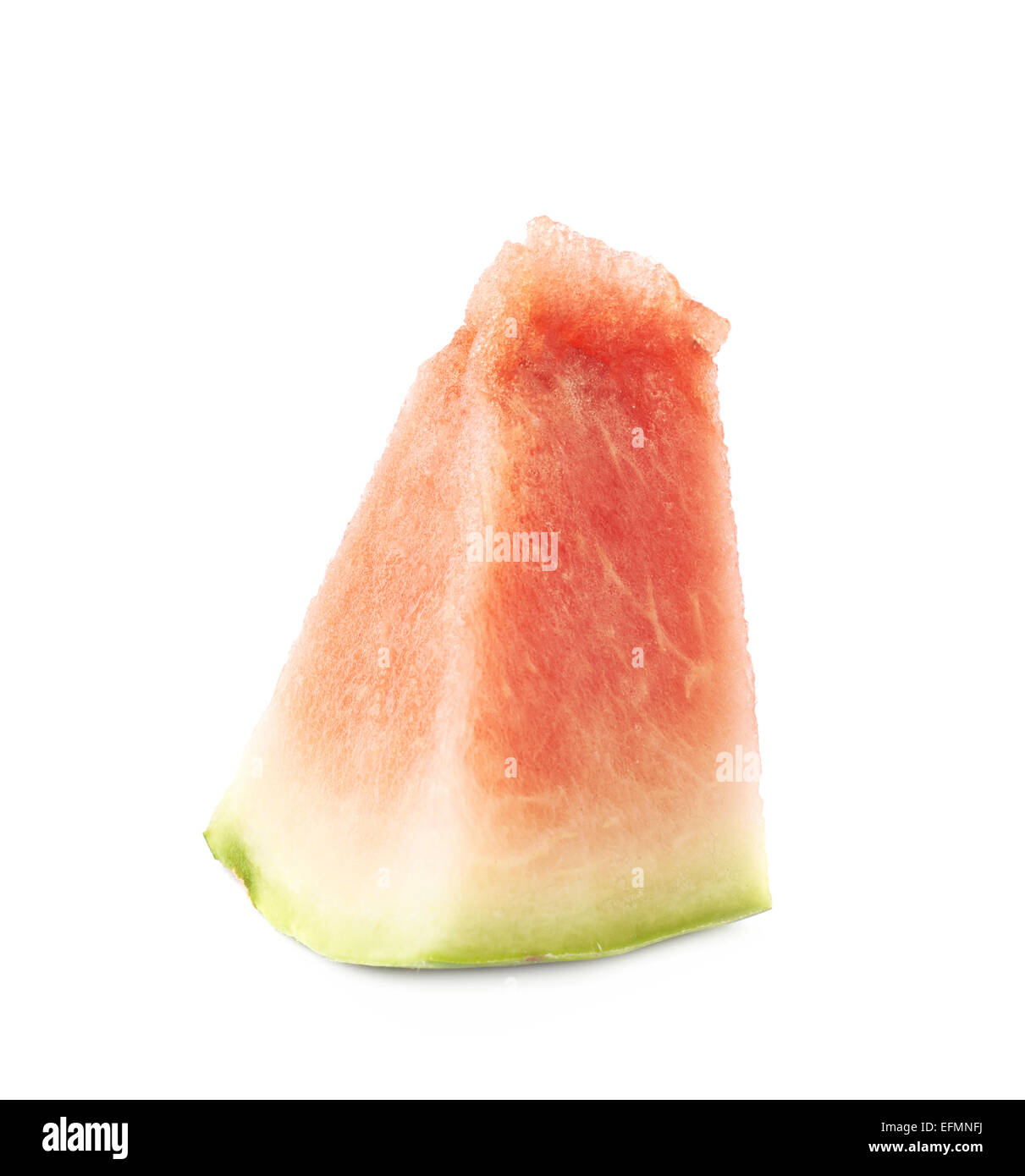 Triangle shaped watermelon slice isolated Stock Photo - Alamy
