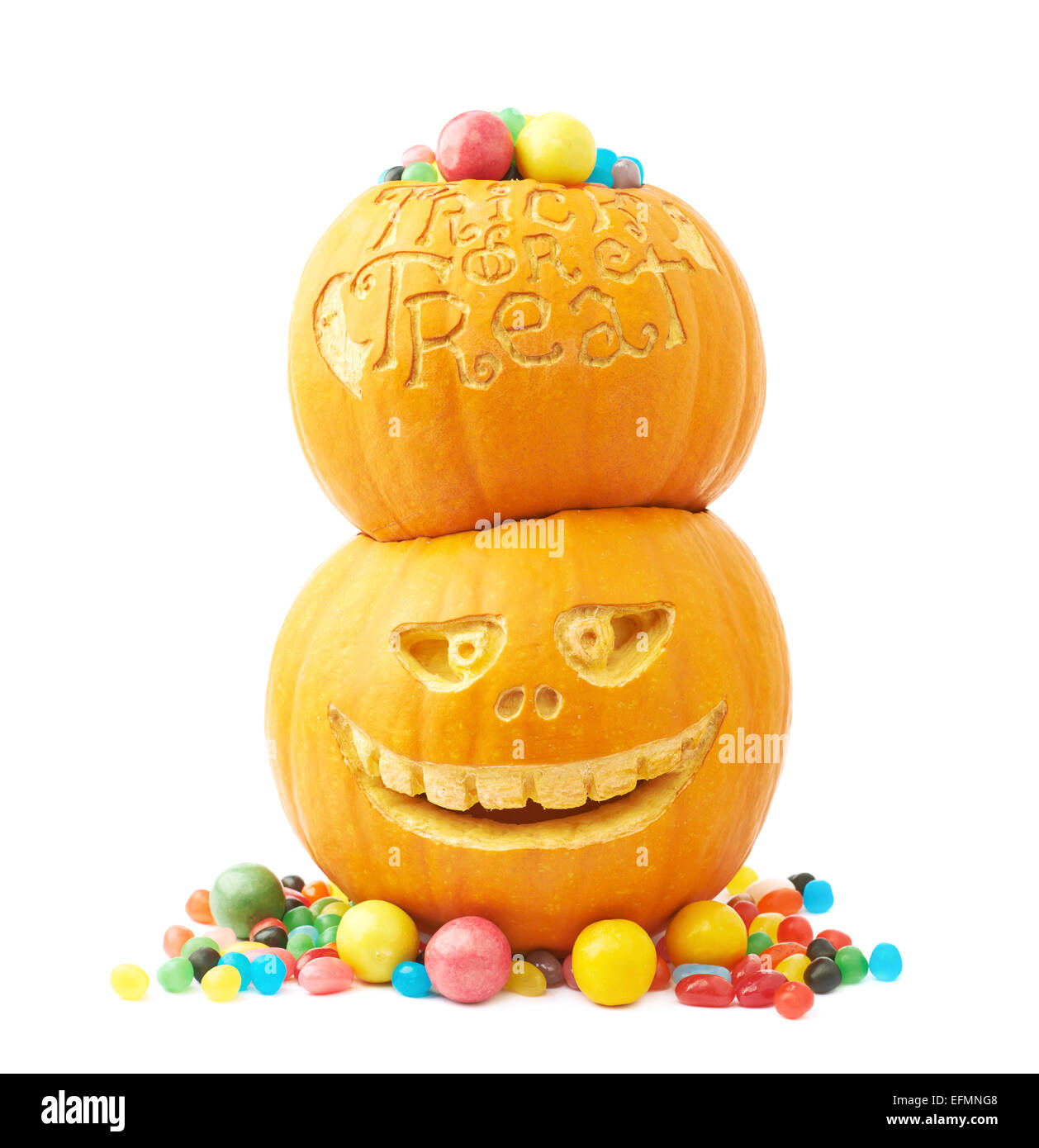 Candies halloween lantern Cut Out Stock Images & Pictures - Alamy