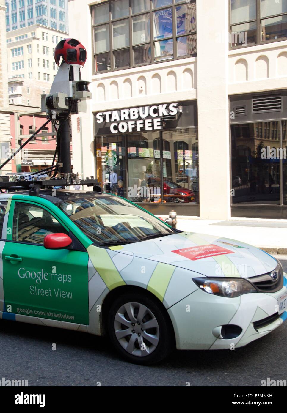 Caught on camera in Soho, Google's Street View car photographing the ...