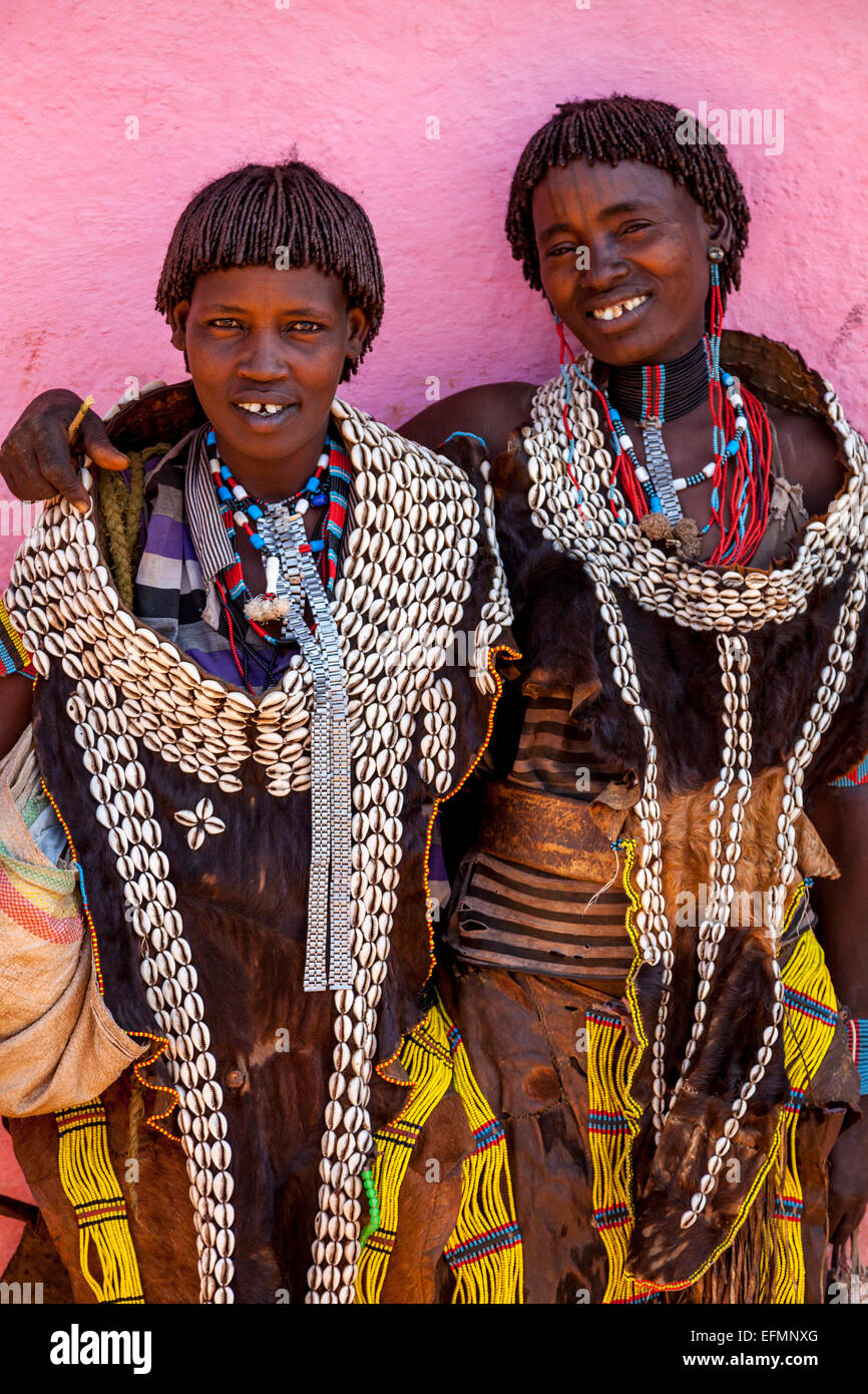 Two Women From The Tsemay Tribe At The Key Afer Thursday Market, The ...