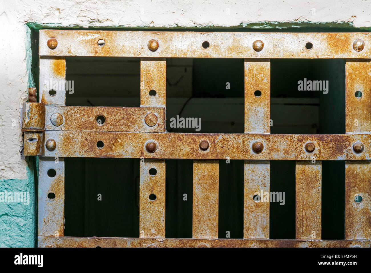 Jail cell bars hi-res stock photography and images - Alamy