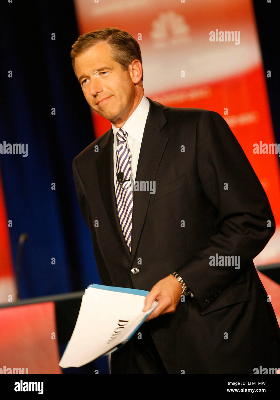File. 7th Feb, 2015. BRIAN WILLIAMS said he is temporarily stepping ...
