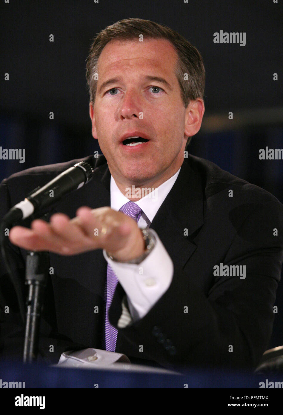 File. 7th Feb, 2015. BRIAN WILLIAMS said he is temporarily stepping ...