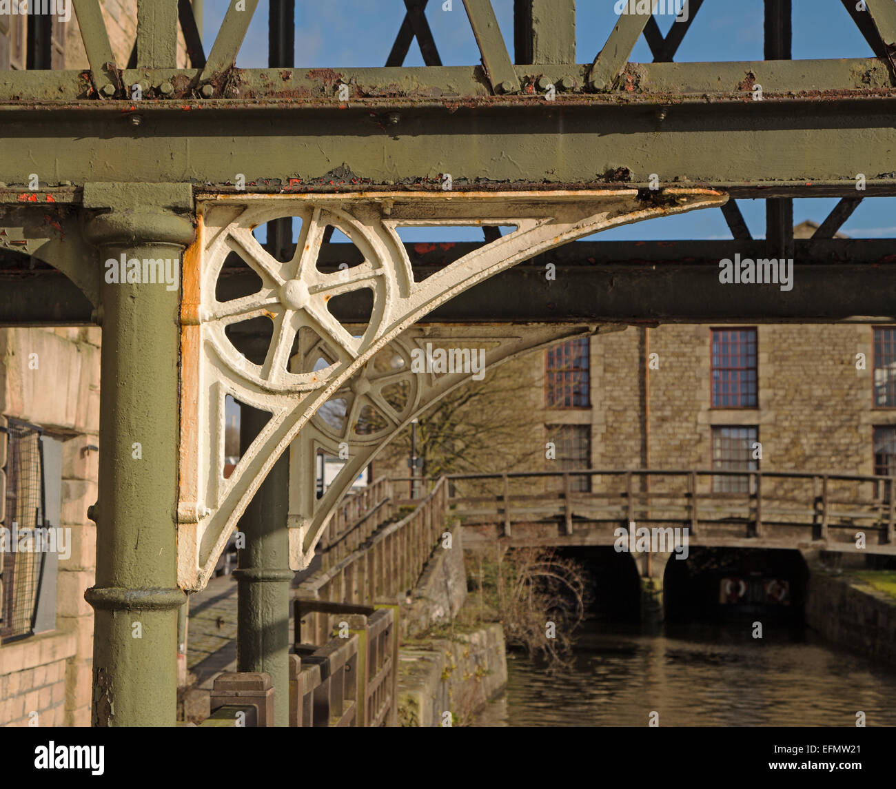 Iron canal bridge victorian hi-res stock photography and images - Alamy