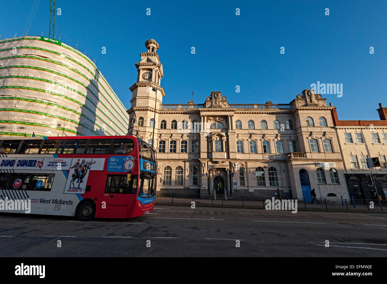 Police station digbeth redevelopment architecture hi-res stock ...