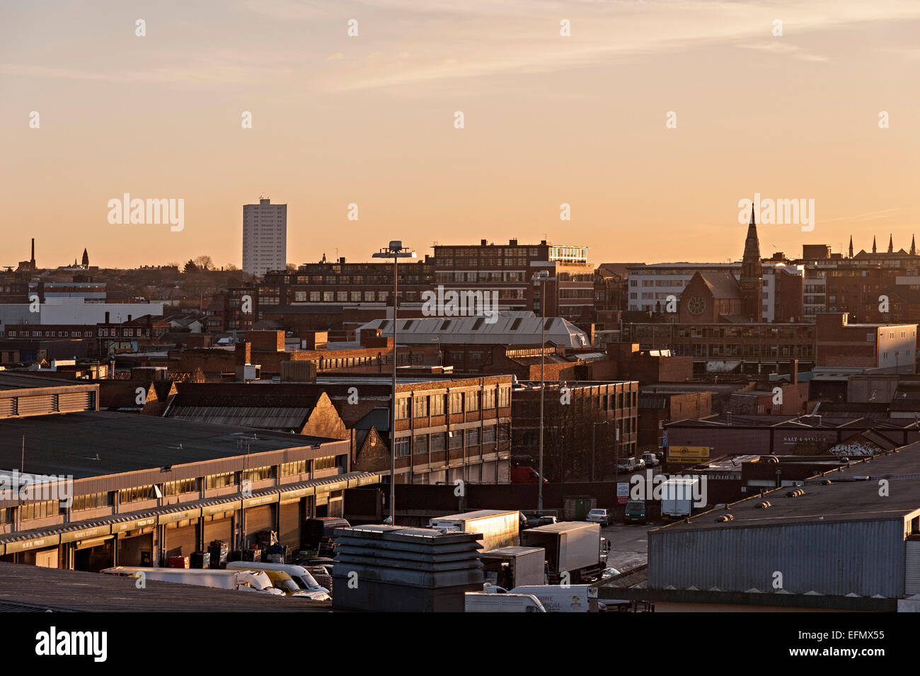 Birmingham digbeth art quarter architecture hi-res stock photography ...