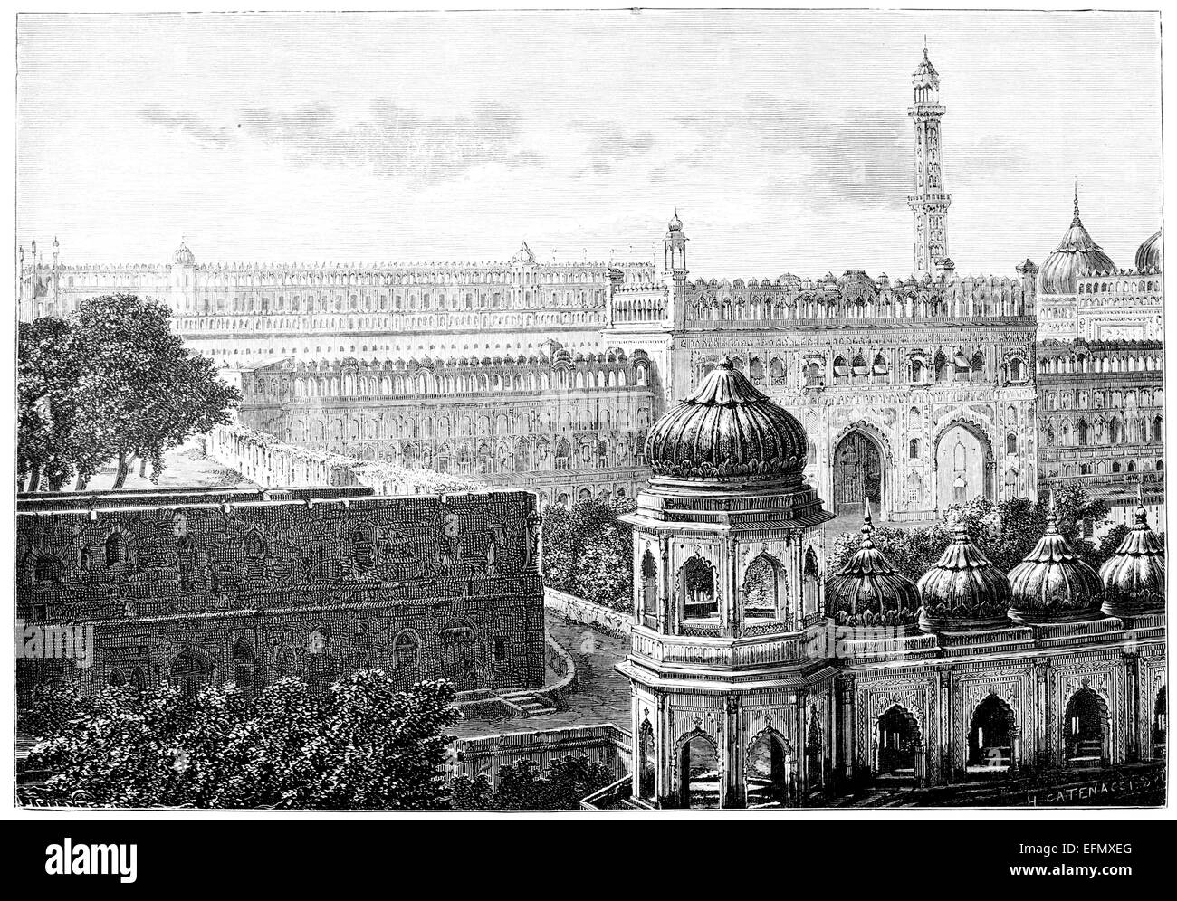 Lucknow illustration hi-res stock photography and images - Alamy