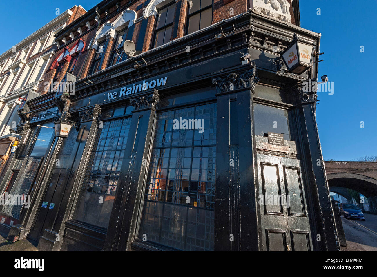 the rainbow pub digbeth home of many off circuit live events Stock ...
