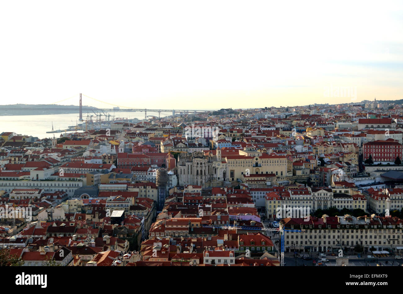 Lisbon aerial hi-res stock photography and images - Alamy