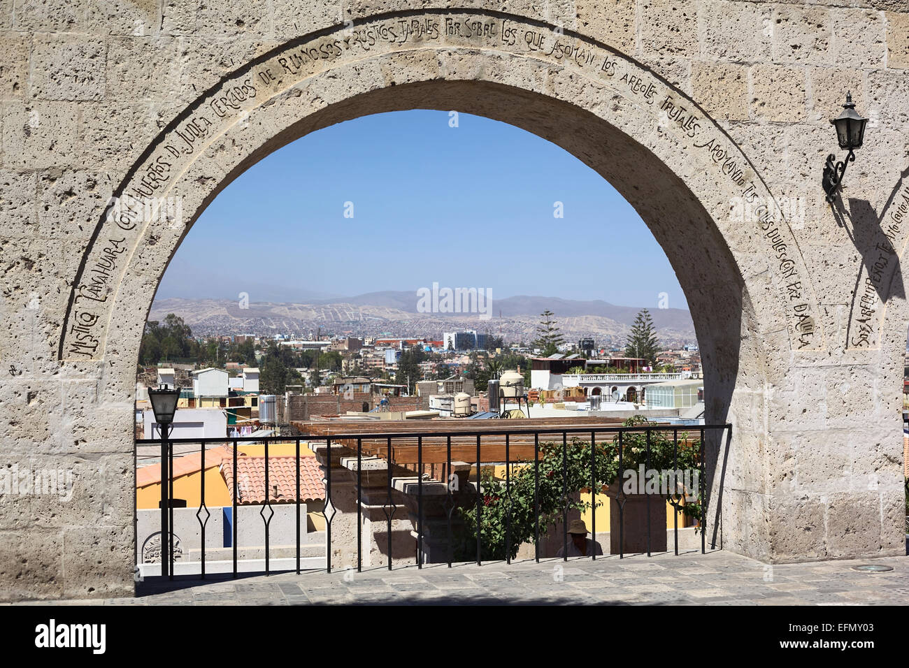 Yanahuara district arequipa peru hi-res stock photography and images ...