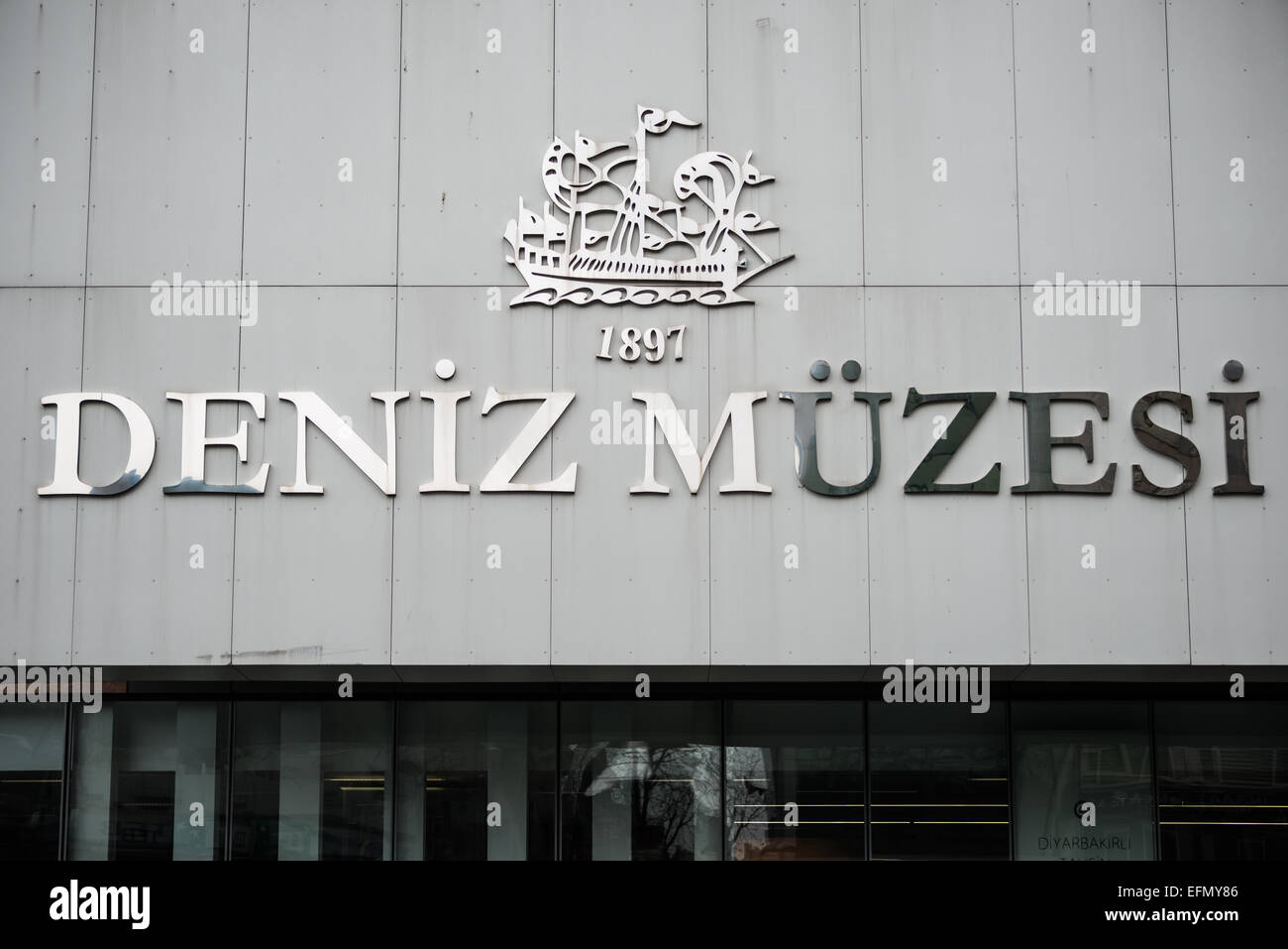 ISTANBUL, Turkey / Türkiye — The front entrance of the newly ...