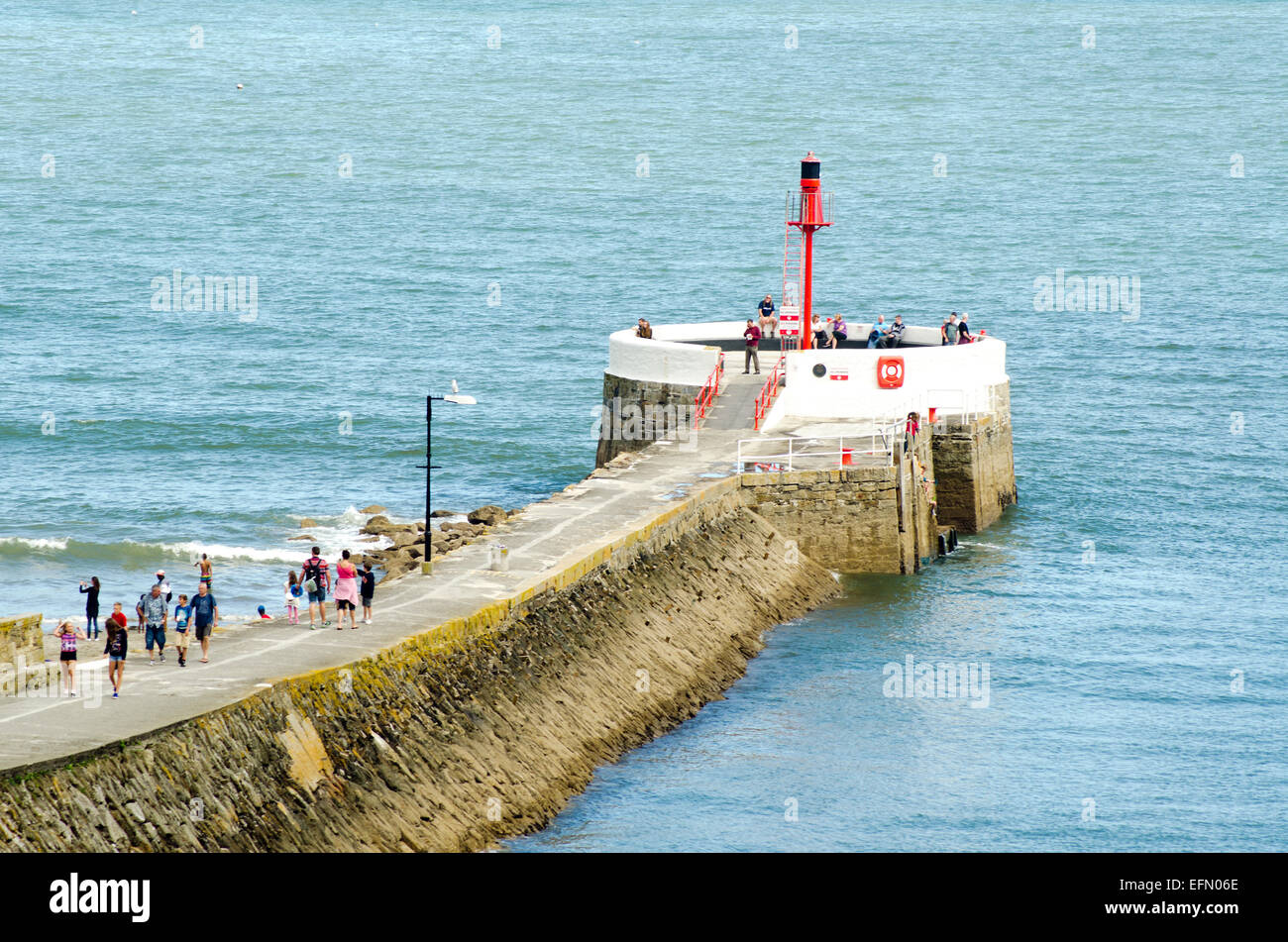 Banjo Pier Looe Cornwall England High Resolution Stock Photography and ...