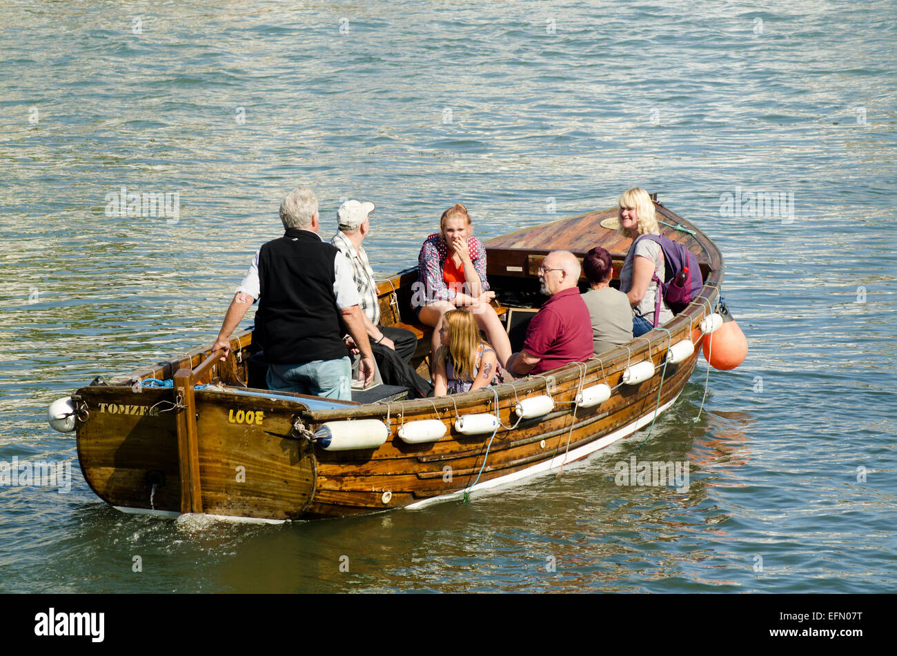 Looe Ferry Boat High Resolution Stock Photography and Images - Alamy