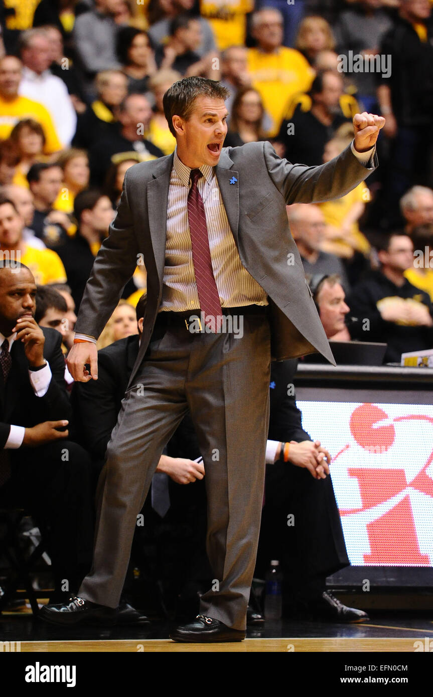 Wichita, Kansas, USA. 07th Feb, 2015. Missouri State Bears head coach ...