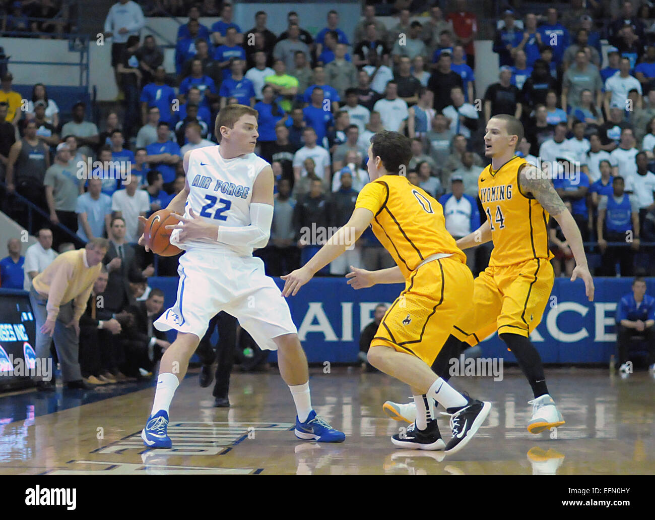 Colorado Springs, Colorado, USA. 7th Feb, 2015. Air Force guard, Max ...