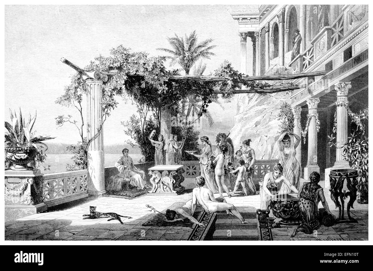 Tiberius palace hi-res stock photography and images - Alamy