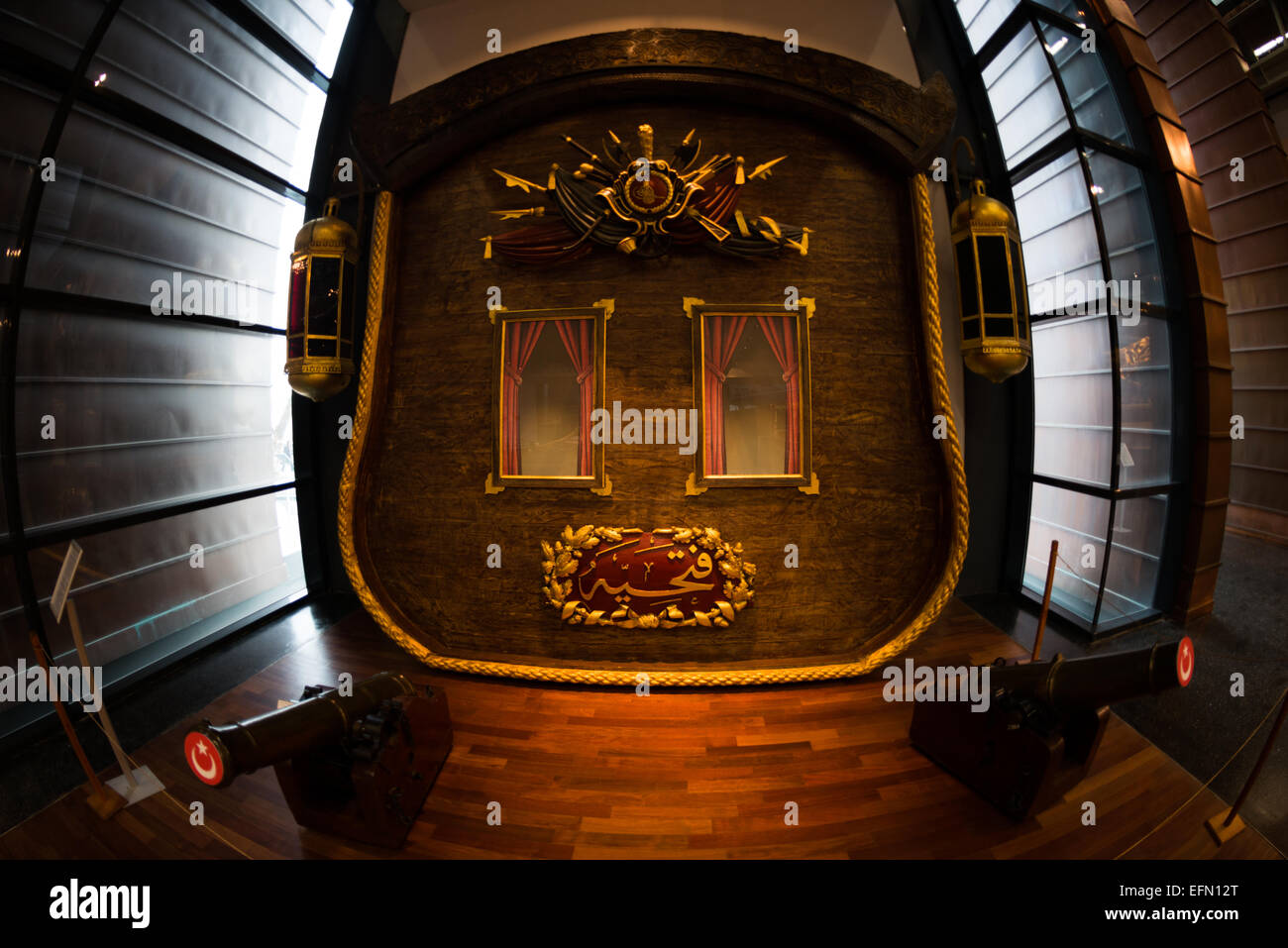 Istanbul Navy Museum Ship Stern Model Istanbul // ISTANBUL, Turkey ...