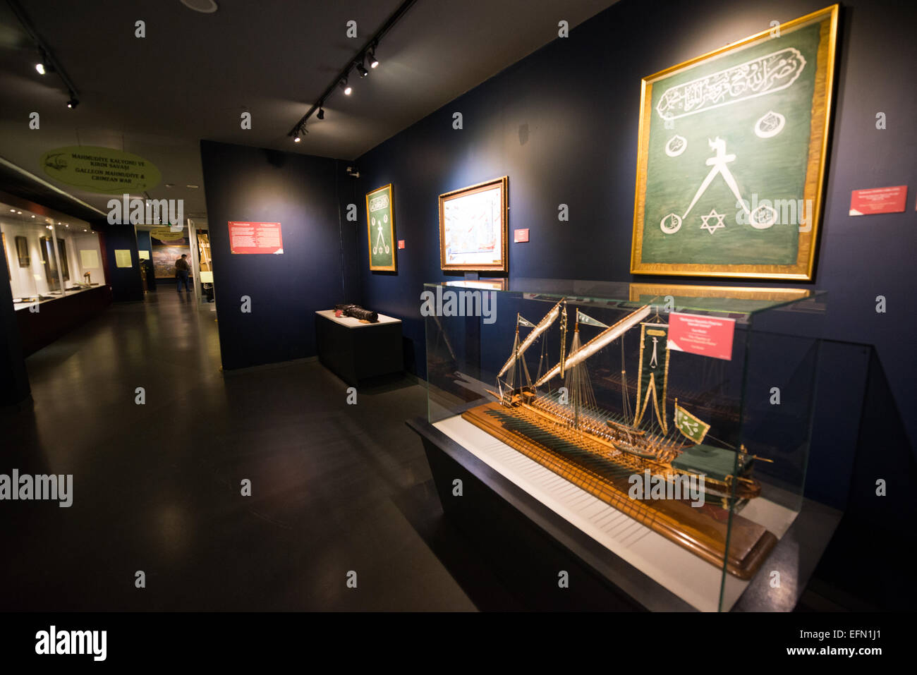 ISTANBUL, Turkey / Türkiye — The Istanbul Navy Museum dates back over a ...