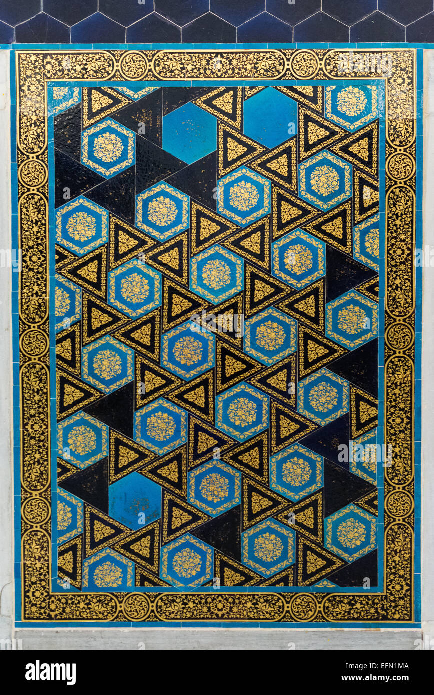 Tiled Kiosk Mosaic Tiles Istanbul // ISTANBUL, Turkey — Mosaic tiles in ...