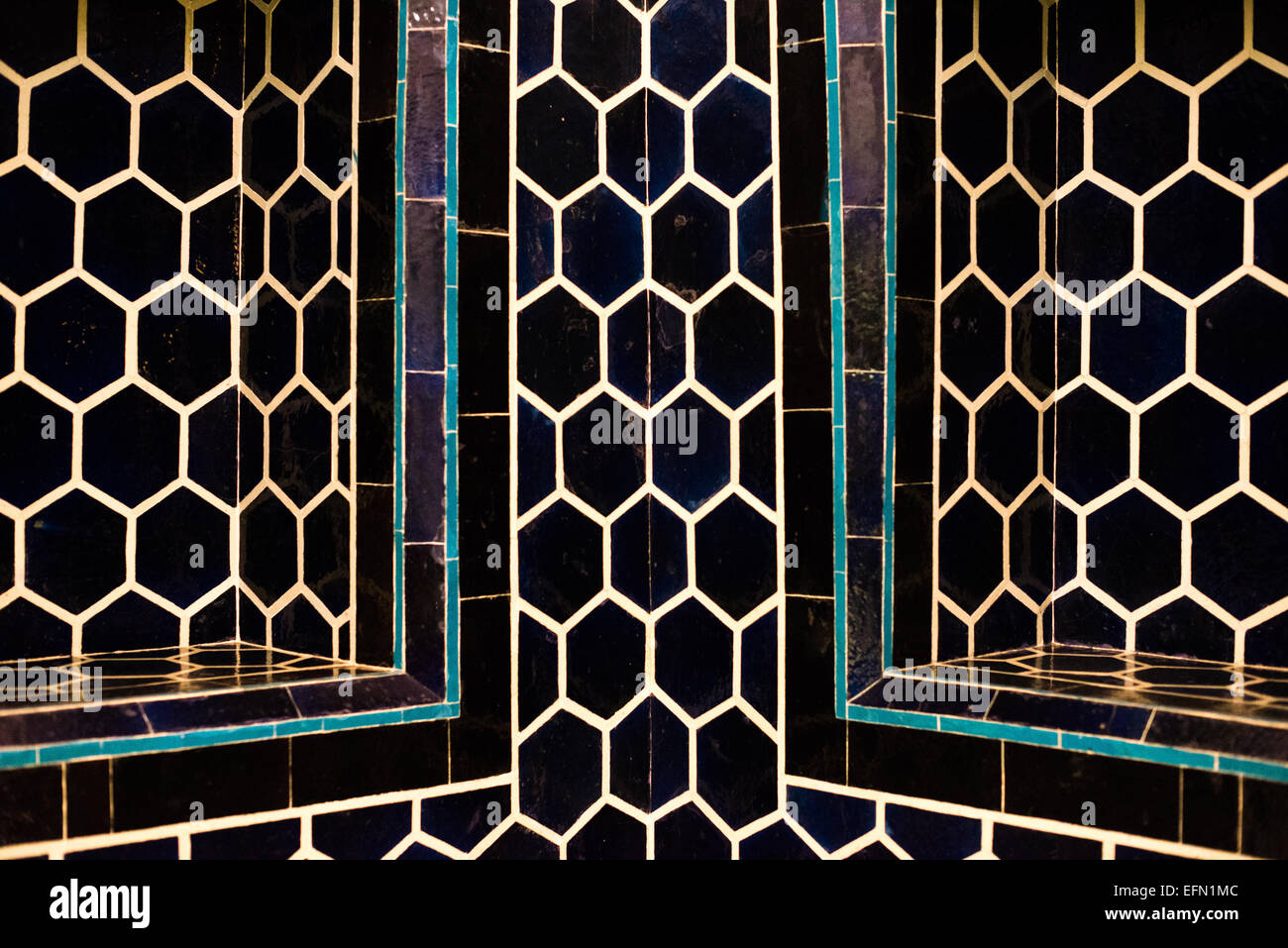 ISTANBUL, Turkey — Mosaic tiles in the Tiled Kiosk at the Istanbul ...