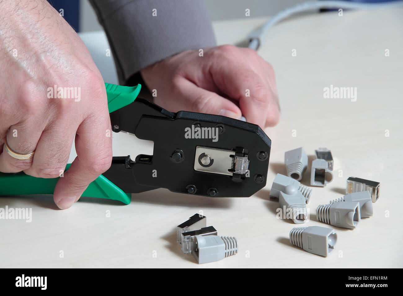 Rj45 Connector High Resolution Stock Photography and Images - Alamy