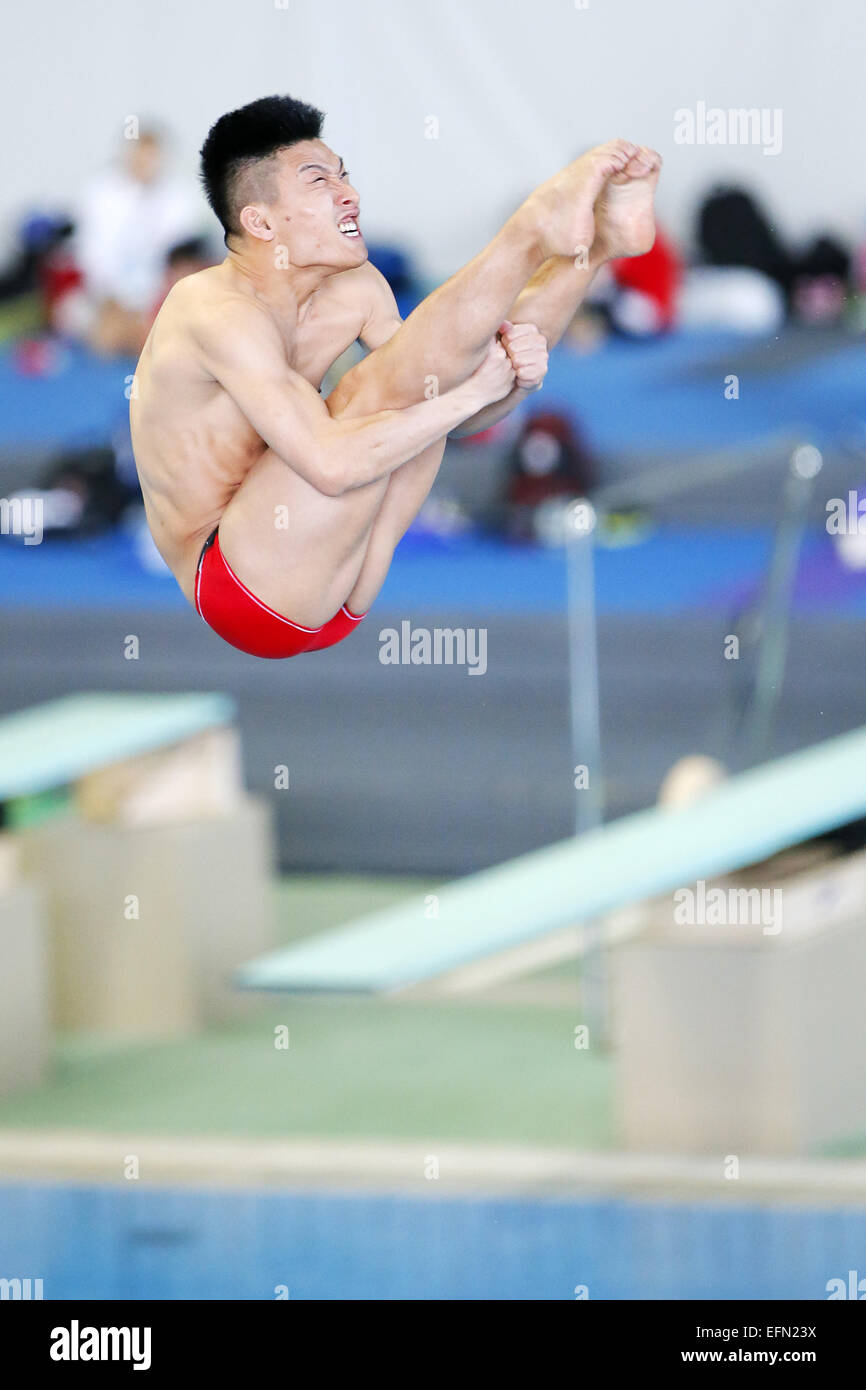 Tatsumi International Swimming Pool, Tokyo, Japan. 8th Feb, 2015. Ken Terauchi, February 8, 2015 ...