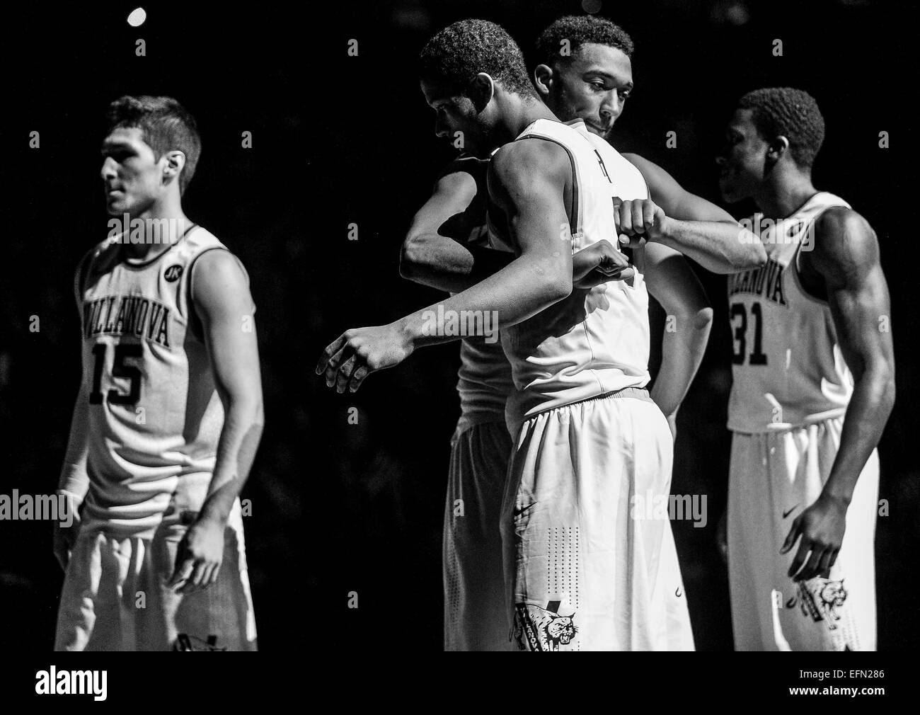 Villanova philadelphia Black and White Stock Photos & Images - Alamy