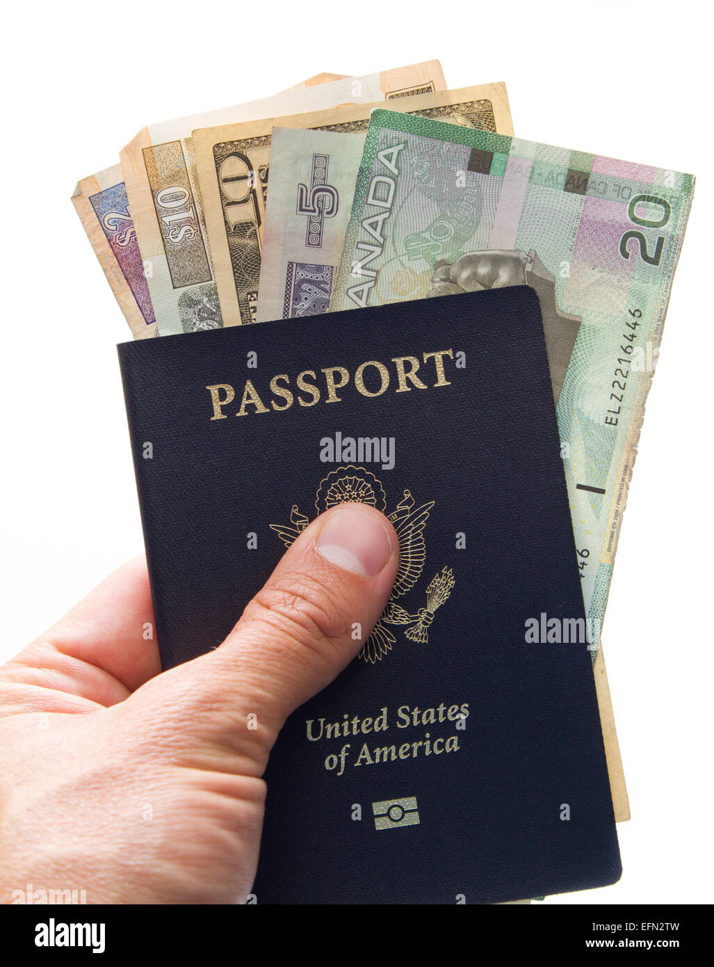 American Passport Inside
