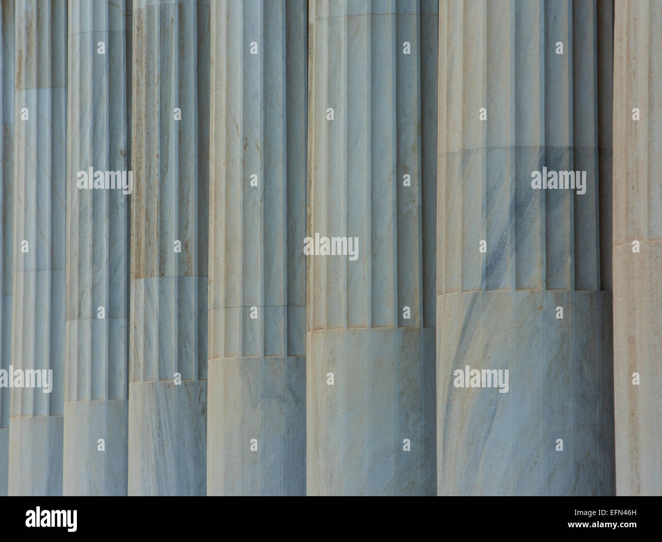 Athens, Greece ancient Agora columns full screen Stock Photo - Alamy