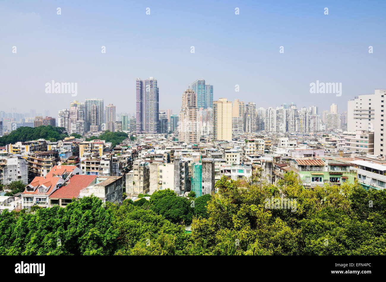Macau China City Skyline Stock Photos & Macau China City Skyline Stock ...