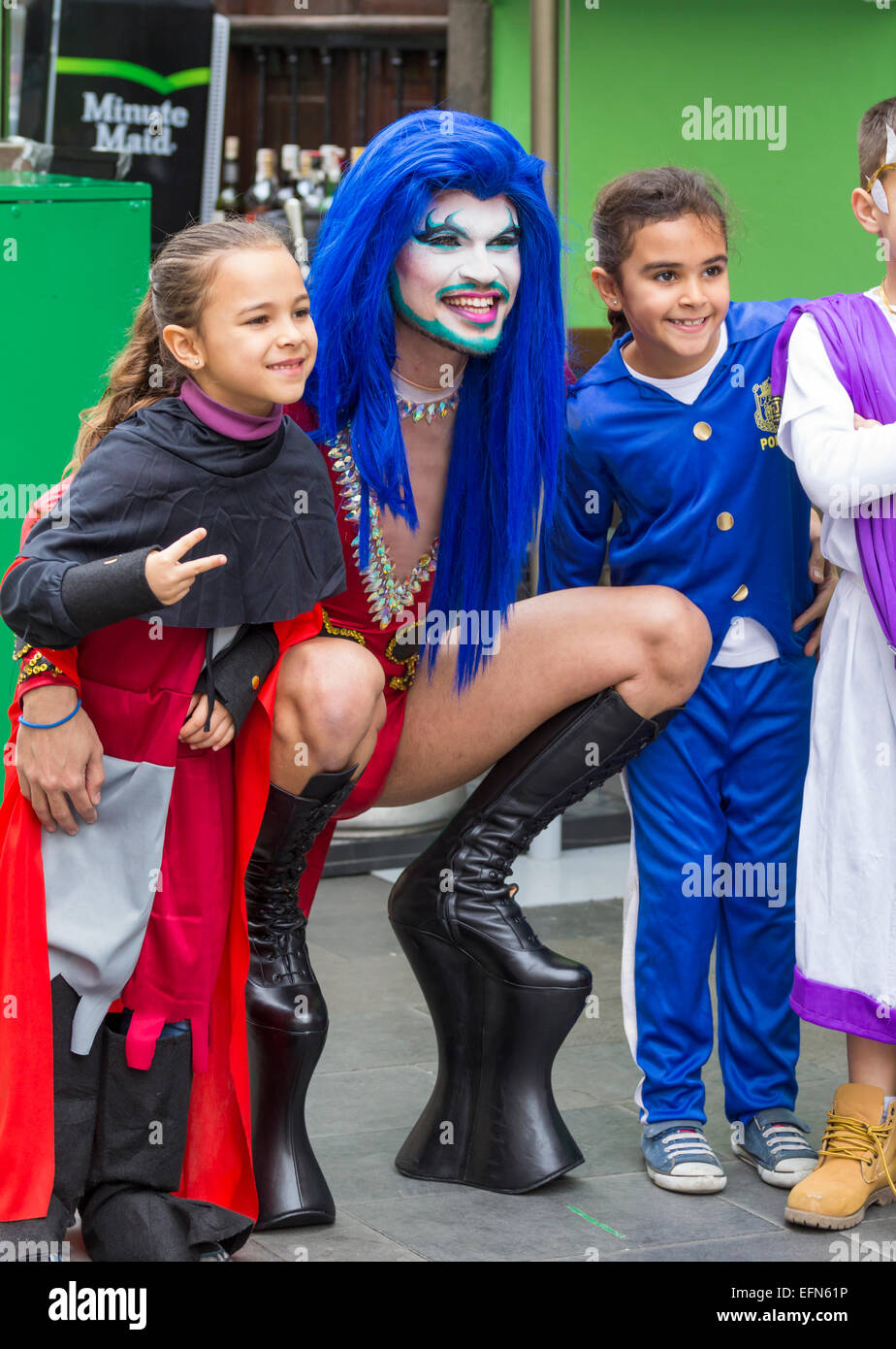 Drag queen las palmas carnival hi-res stock photography and images - Alamy