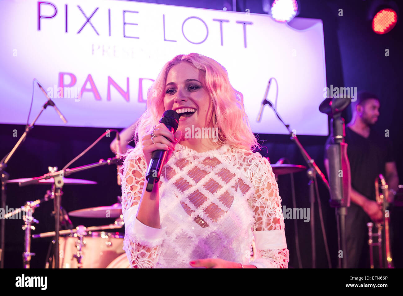 Pixie Lott performs during the release party for her new album ...