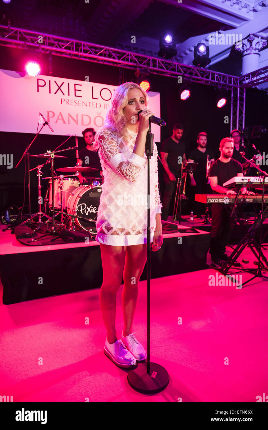 Pixie Lott performs during the release party for her new album ...