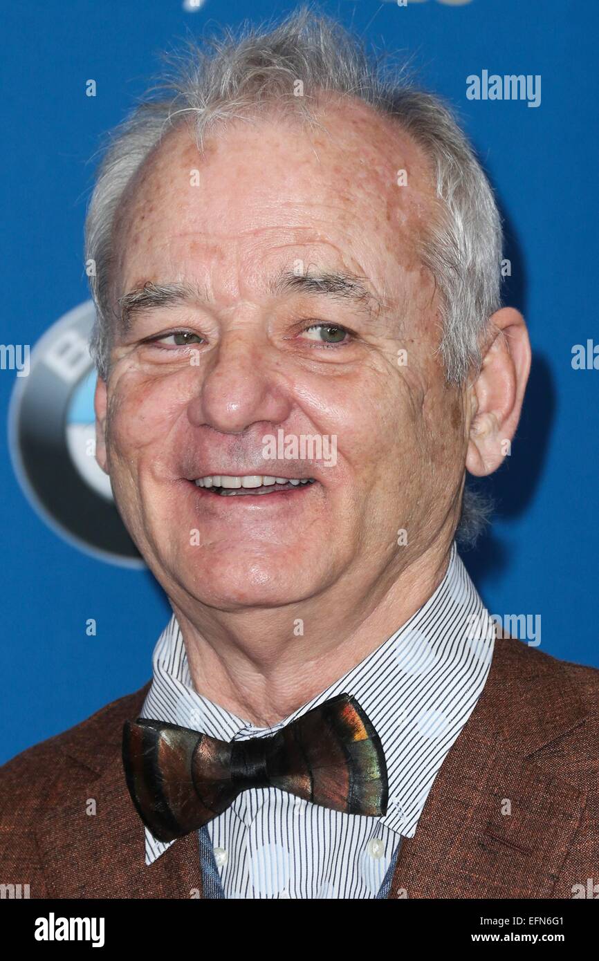 Los Angeles, CA, USA. 7th Feb, 2015. Bill Murray at arrivals for 67th ...