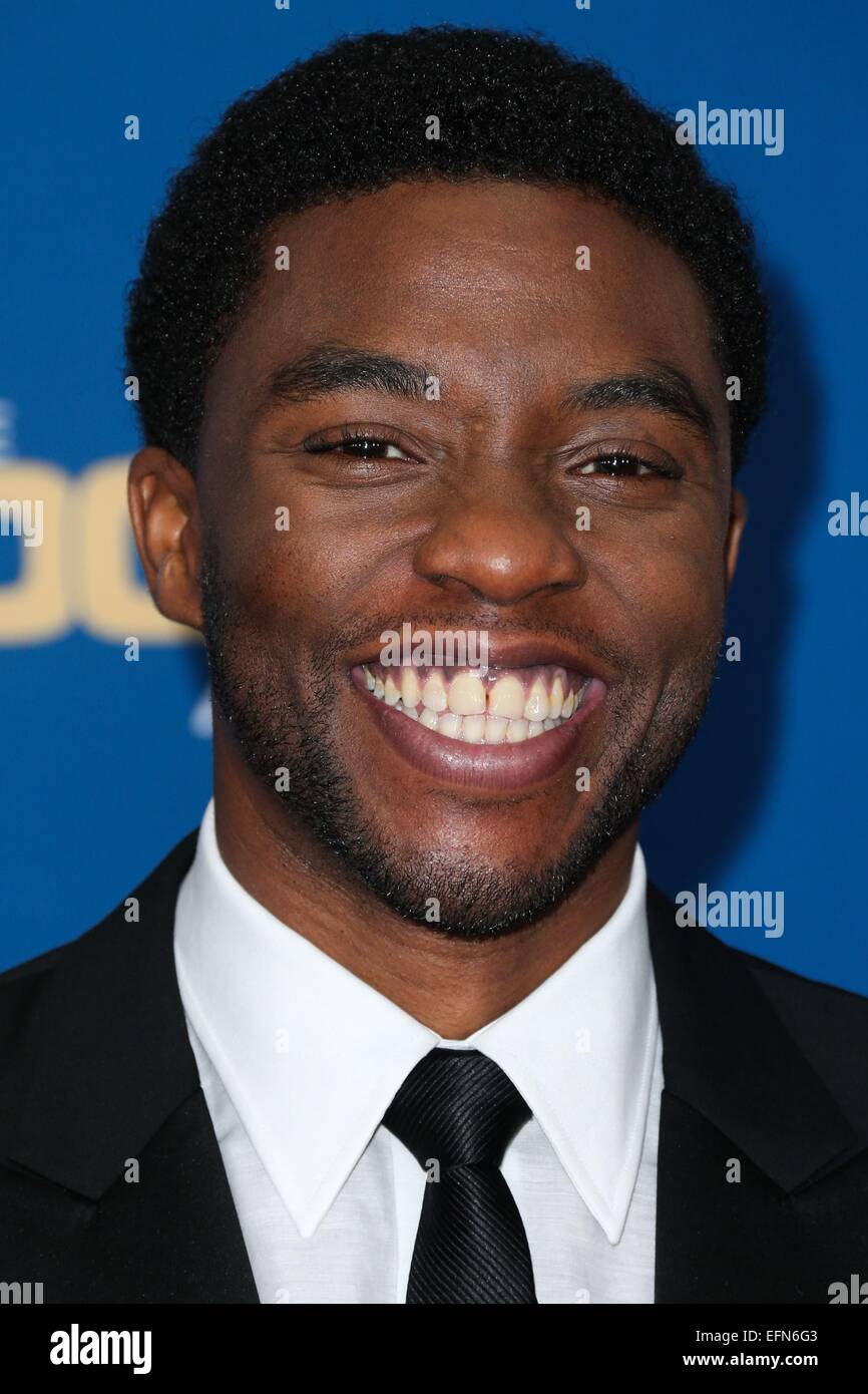 Los Angeles, CA, USA. 7th Feb, 2015. Chadwick Boseman at arrivals for ...
