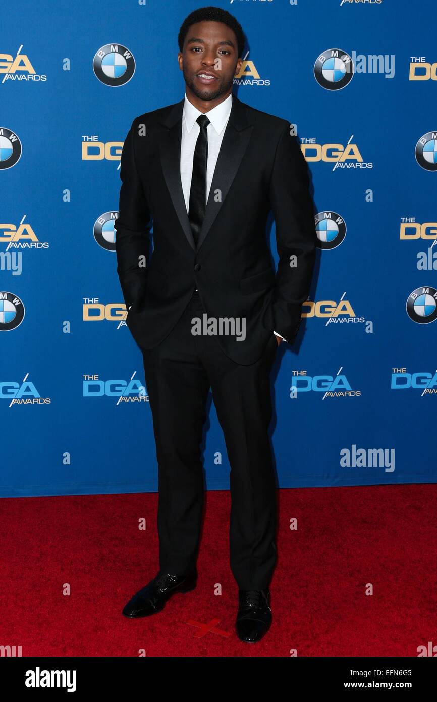 Los Angeles, CA, USA. 7th Feb, 2015. Chadwick Boseman at arrivals for ...