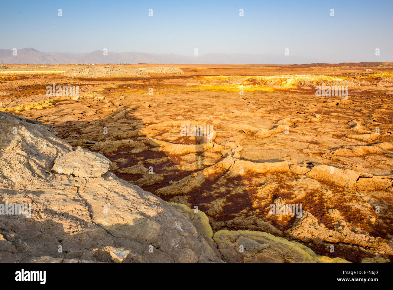 Sulfuric Acid Pools In Dallol High Resolution Stock Photography and ...