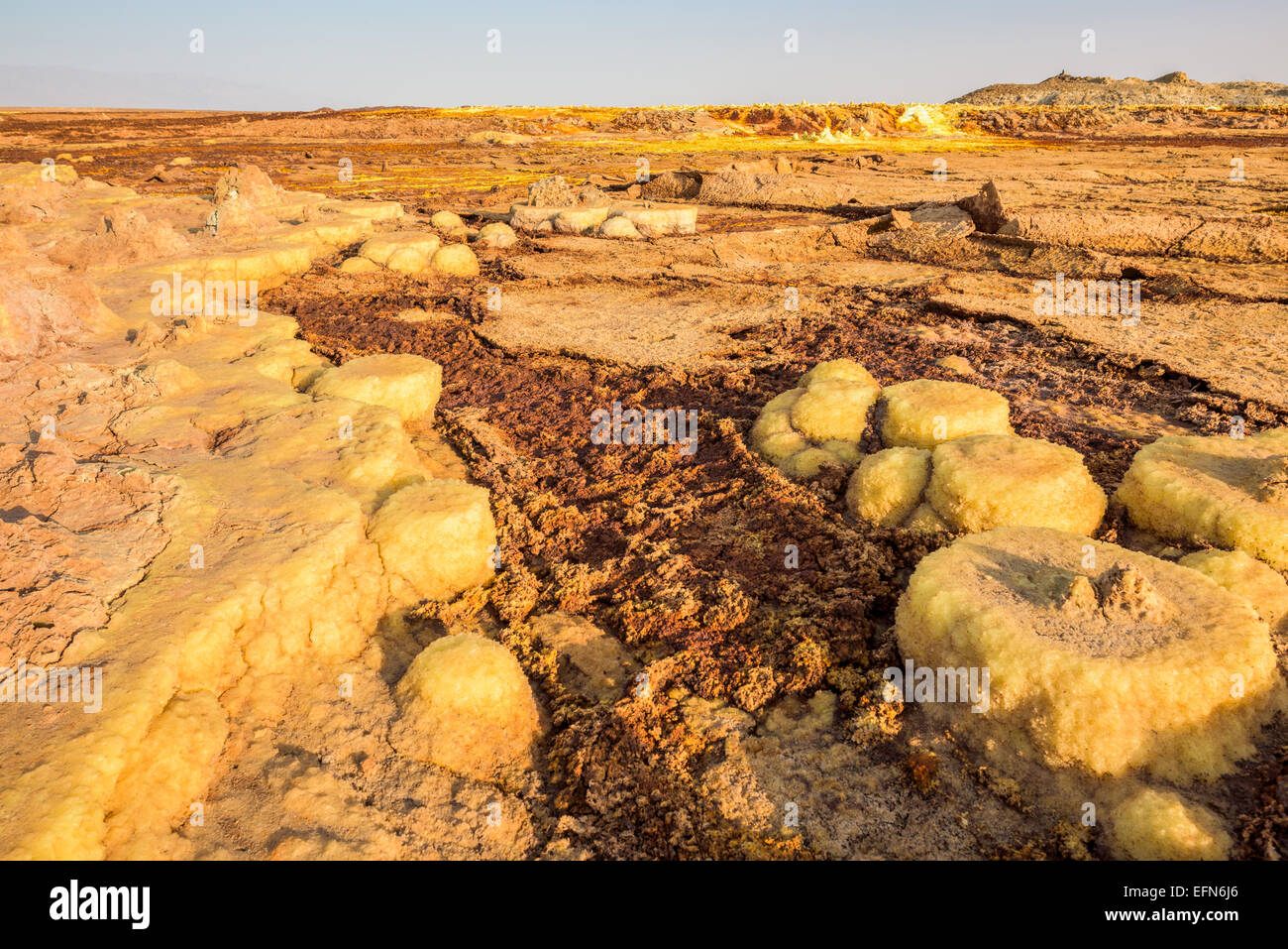 Sulfuric Acid Pools In Dallol High Resolution Stock Photography and ...