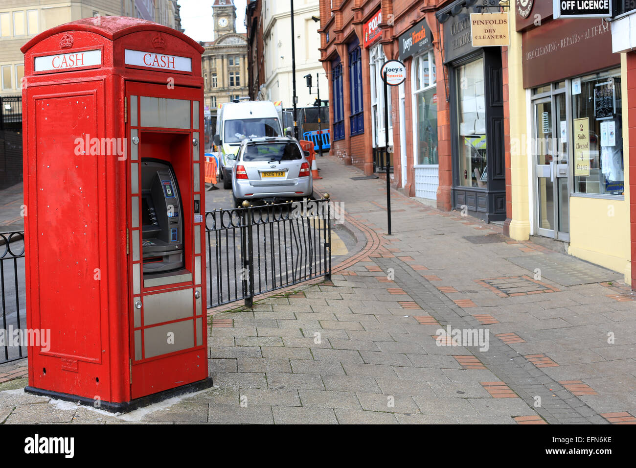 The inside of a red telephone box hi-res stock photography and images ...