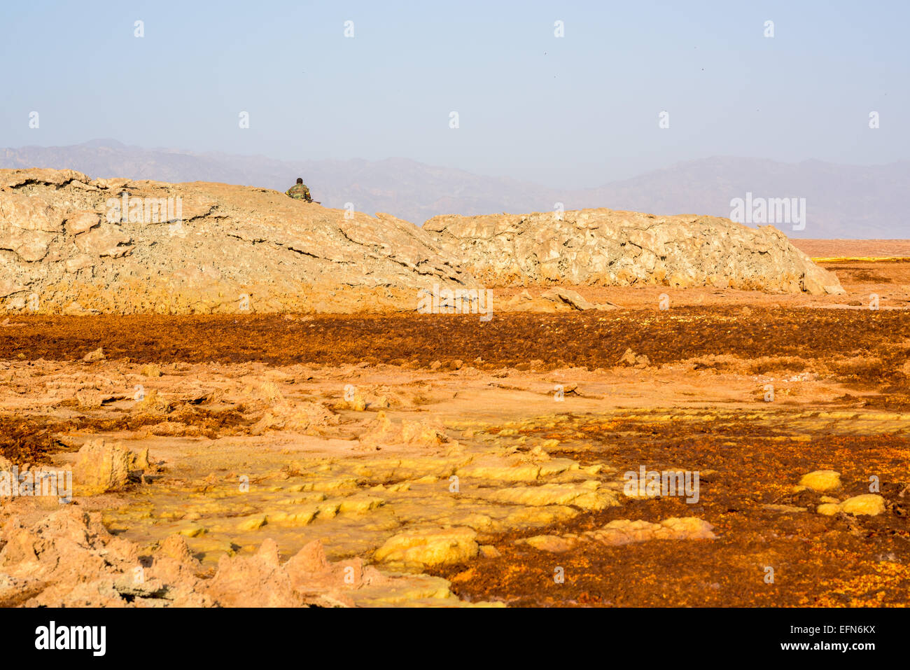 Sulfuric acid pools in dallol hi-res stock photography and images - Alamy