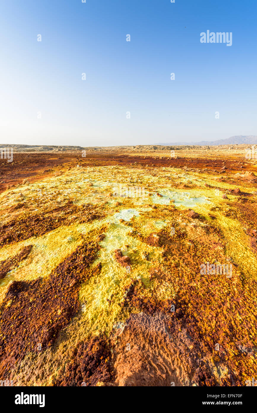 Sulfuric Acid Pools In Dallol High Resolution Stock Photography and ...