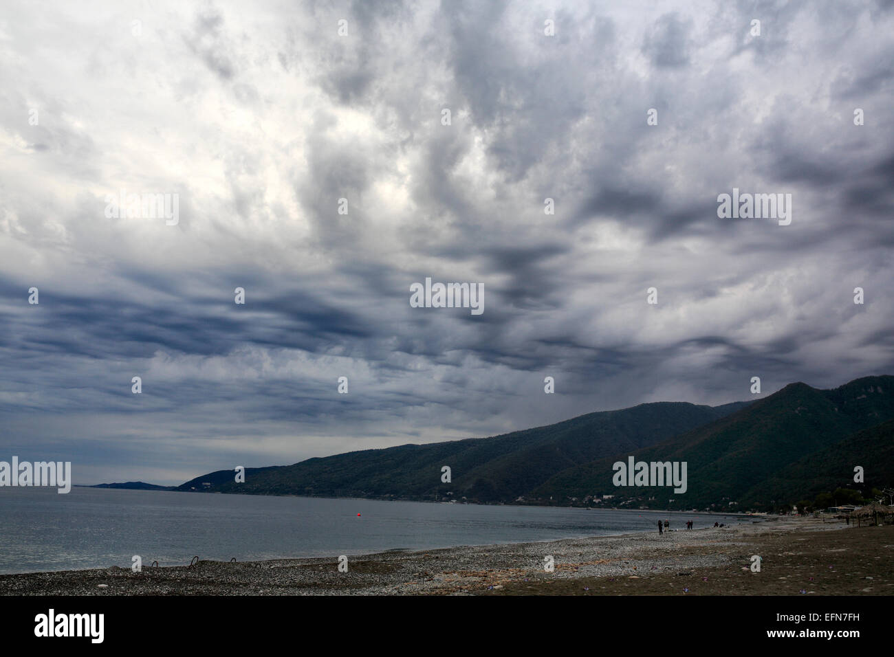 Gagra beach hi-res stock photography and images - Alamy