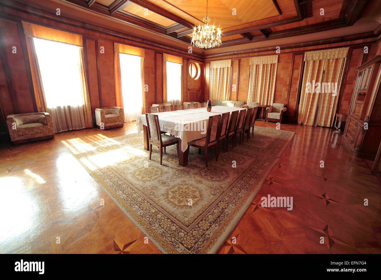 Stalin's Cold River dacha, Gagra, Abkhazia, Georgia Stock Photo - Alamy