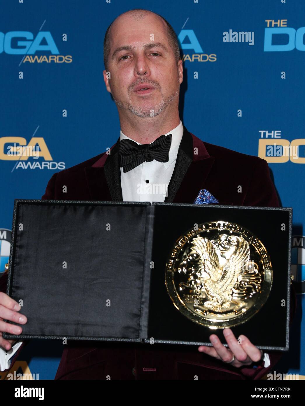 Los Angeles, CA, USA. 7th Feb, 2015. Jonathan Judge in the press room ...