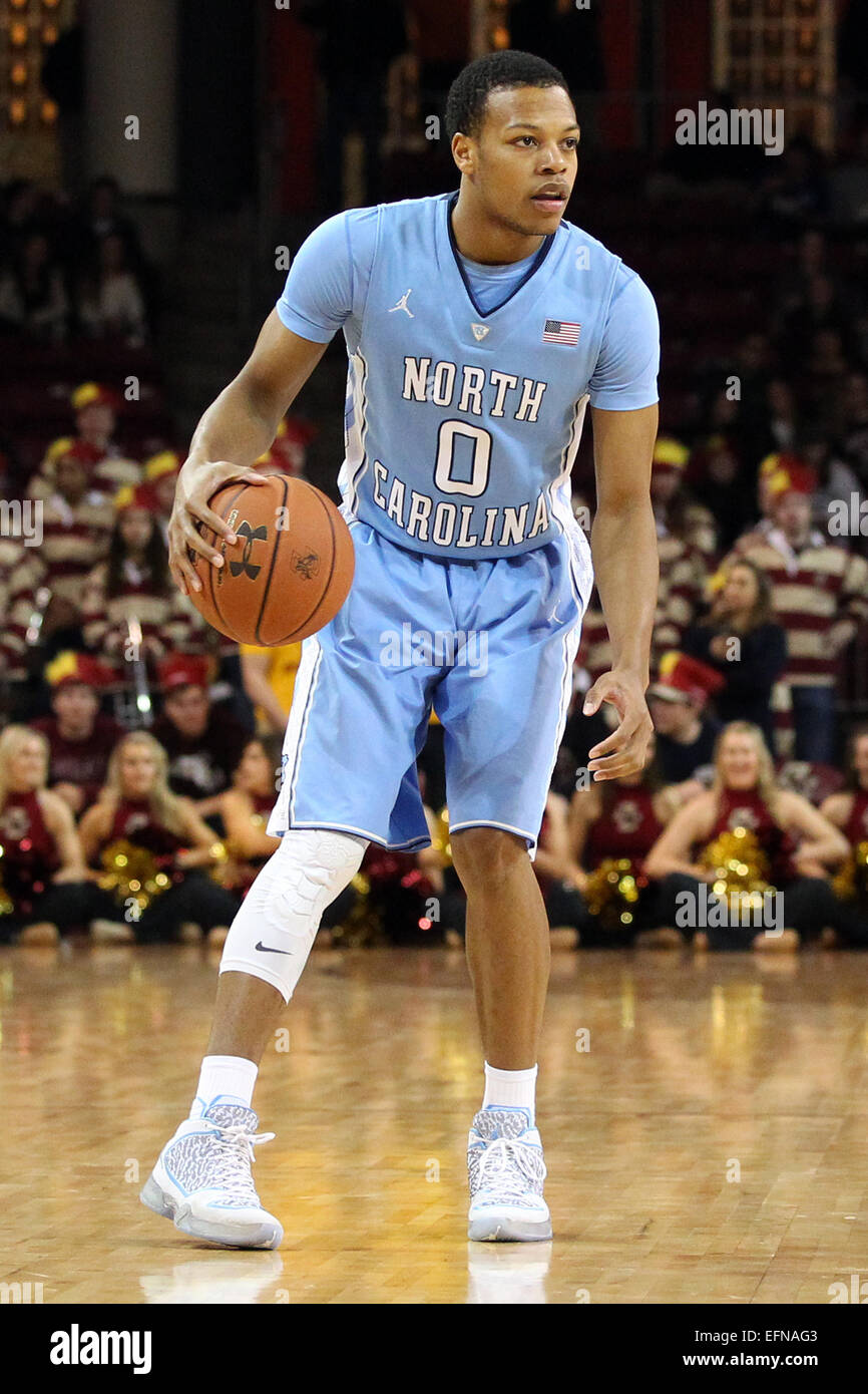 North carolina tar heels guard nate britt 0 hi-res stock photography ...