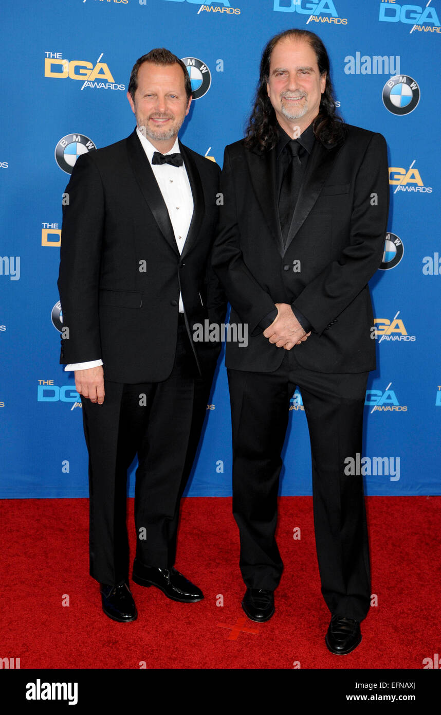 Los Angeles, California, USA. 07th Feb, 2015. Rob Ashford & Glenn Weiss ...